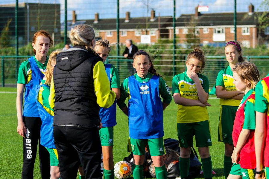 Girls Football Training - Open-63 | Norwich City Community Sports ...