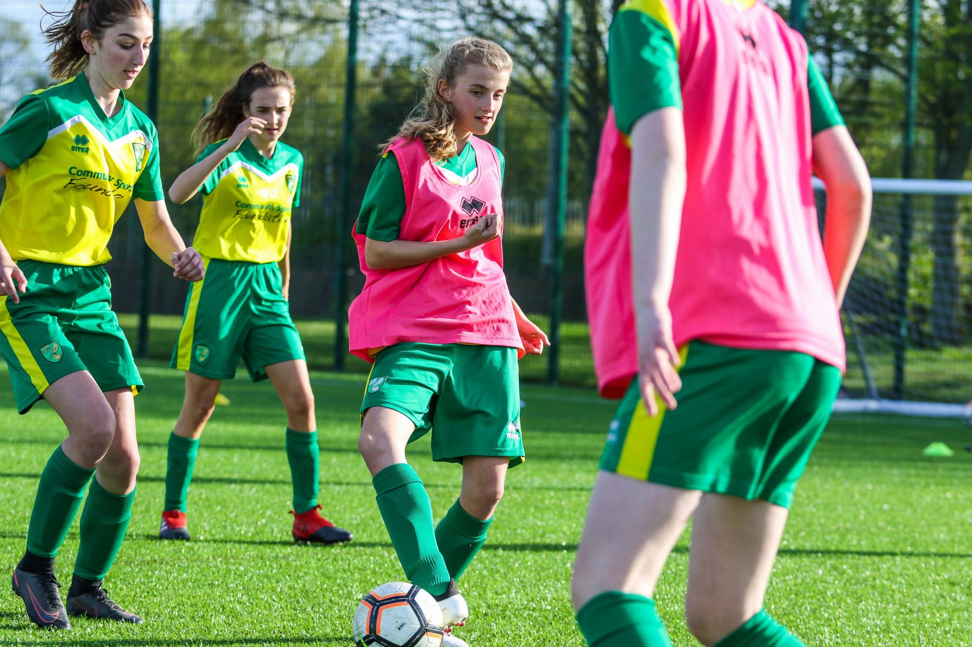 Girls Football Training - Open-73 | Norwich City Community Sports ...