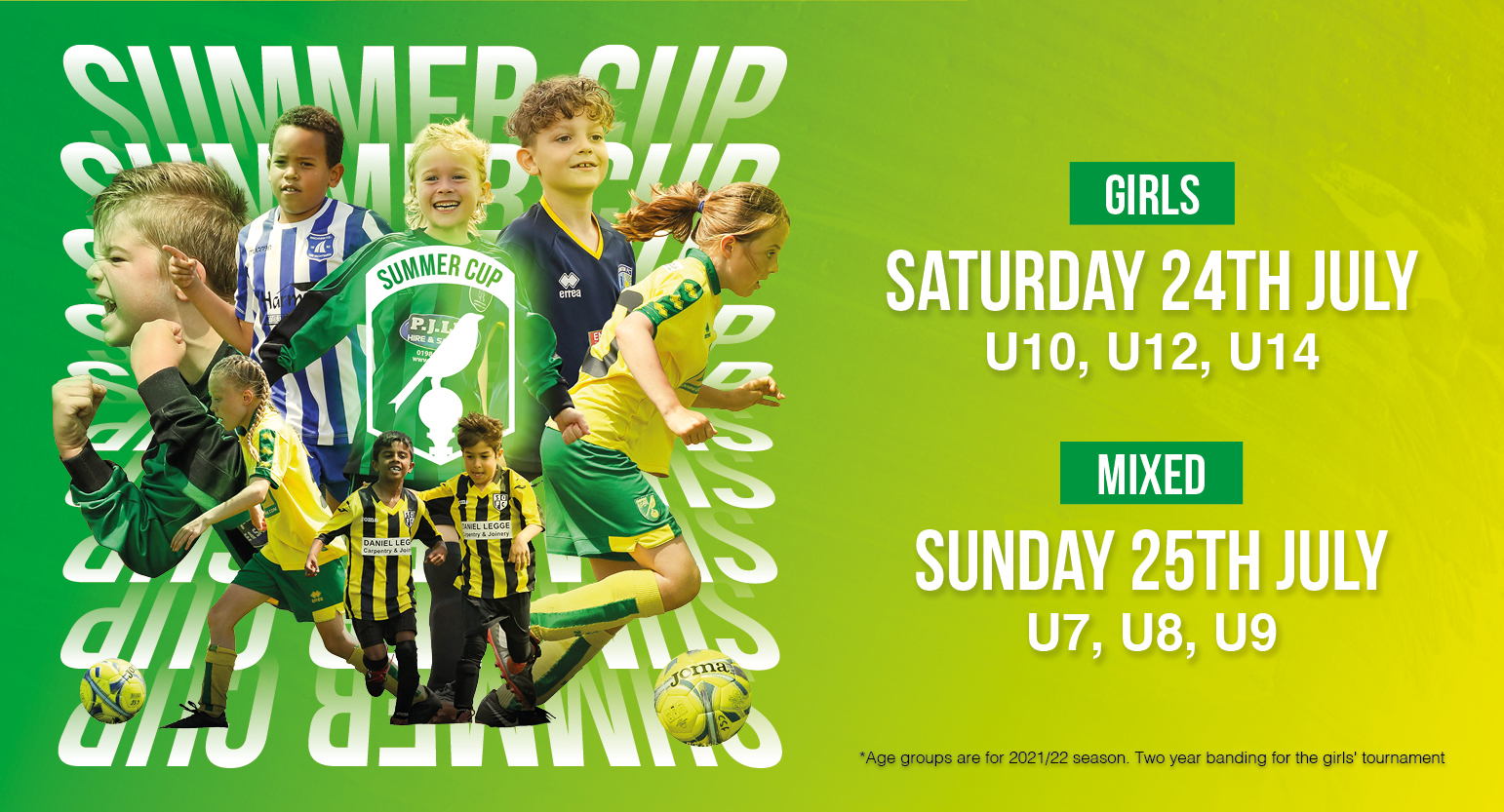 Entries for the Summer Cup now open | Norwich City Community Sports ...