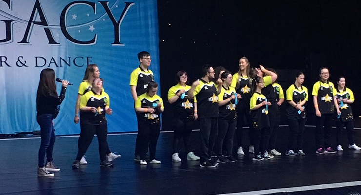 Disability dance participants shine on the big stage | Norwich City ...