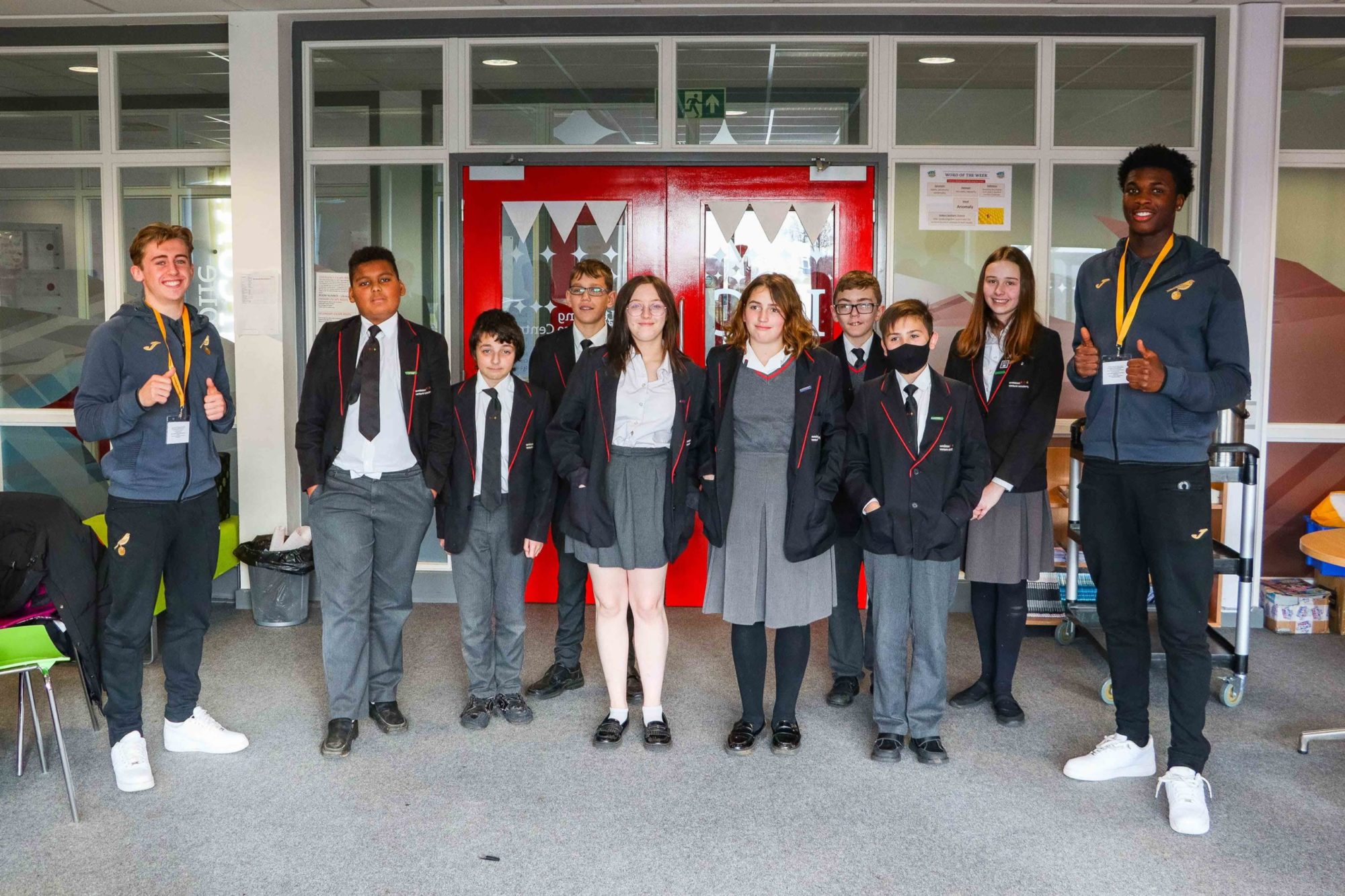 Academy players visit Premier League Inspires session | Norwich City ...