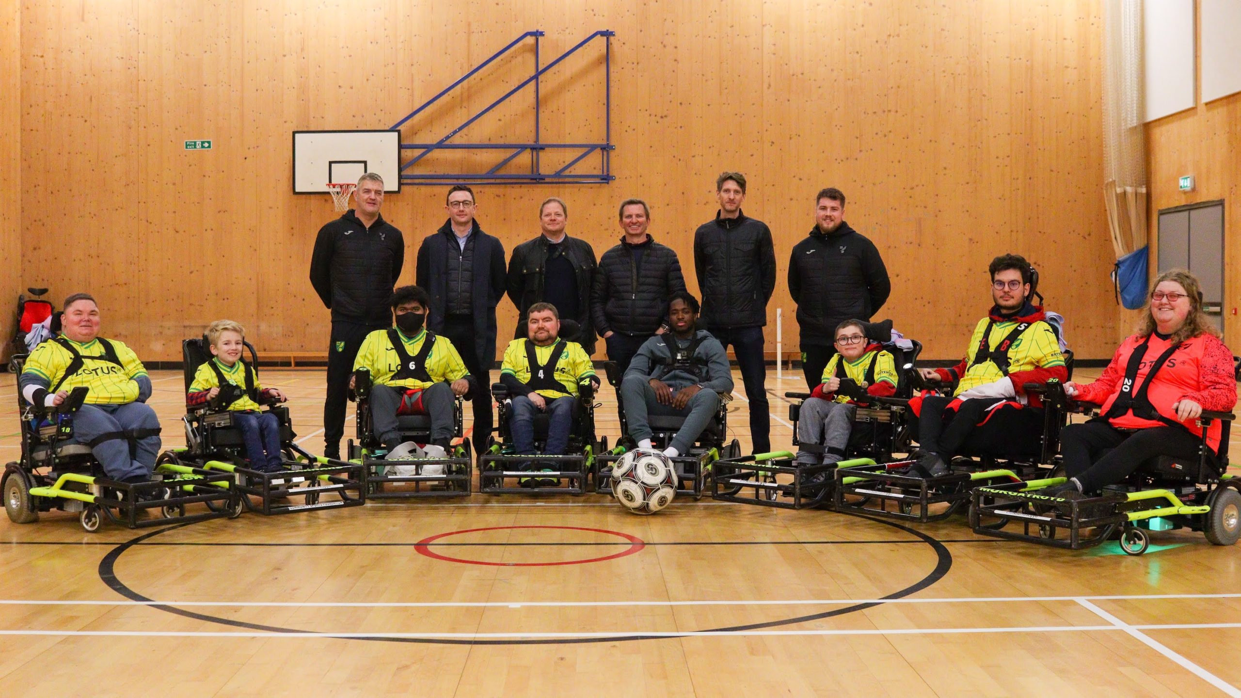 Bateman Groundworks launch Powerchair partnership | Norwich City ...