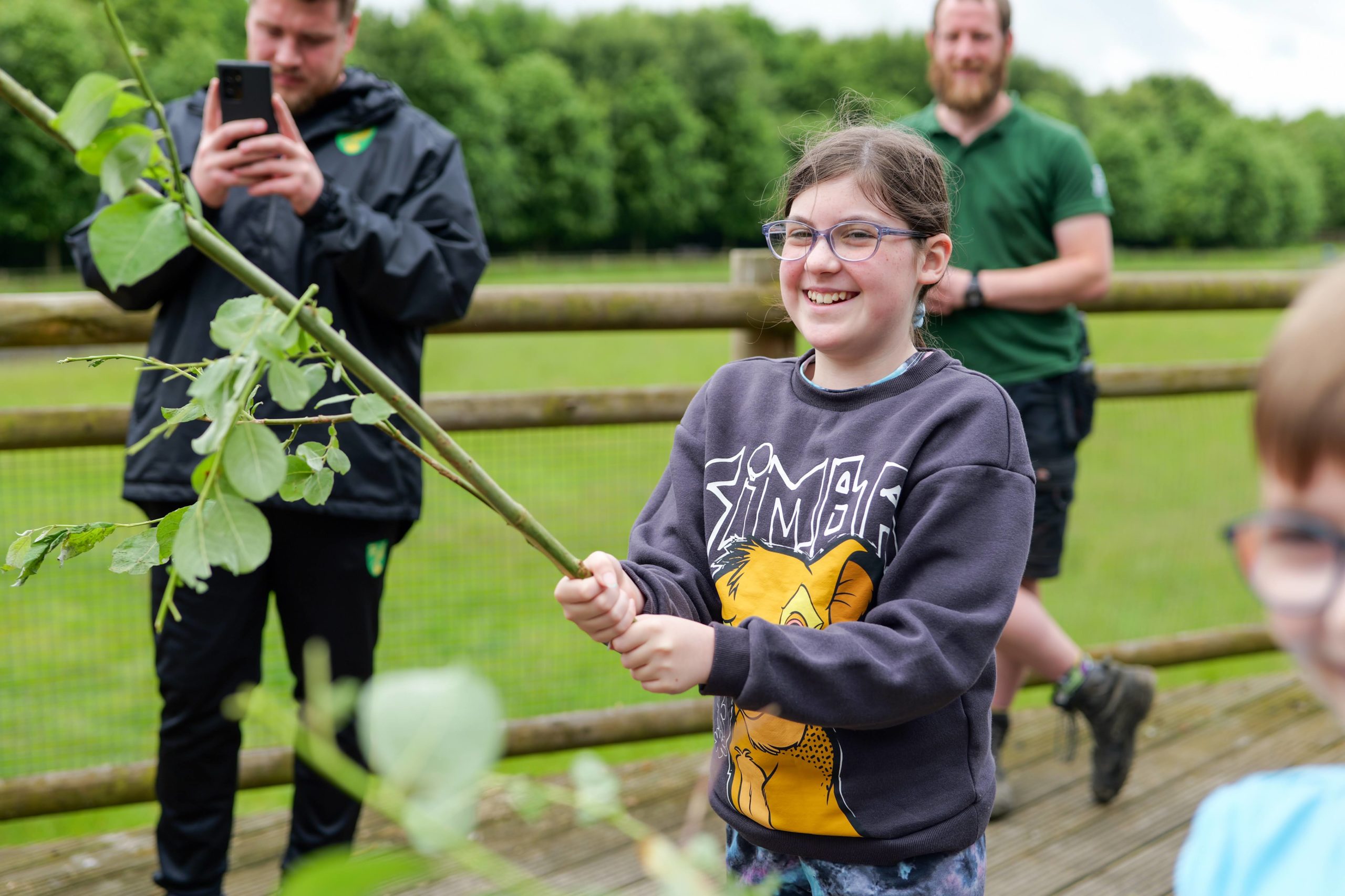 Realising Potential participants visit Banham Zoo | Norwich City ...