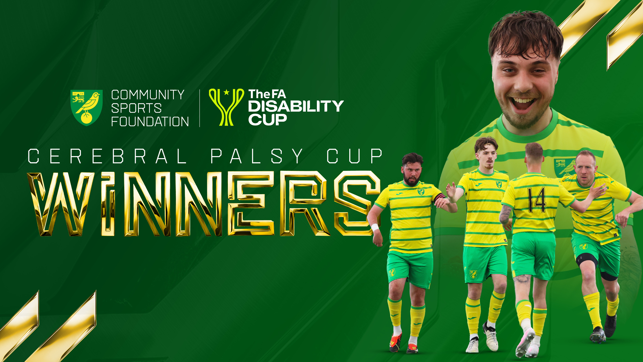Norwich City Cerebral Palsy Football team win CP Cup | Norwich City ...