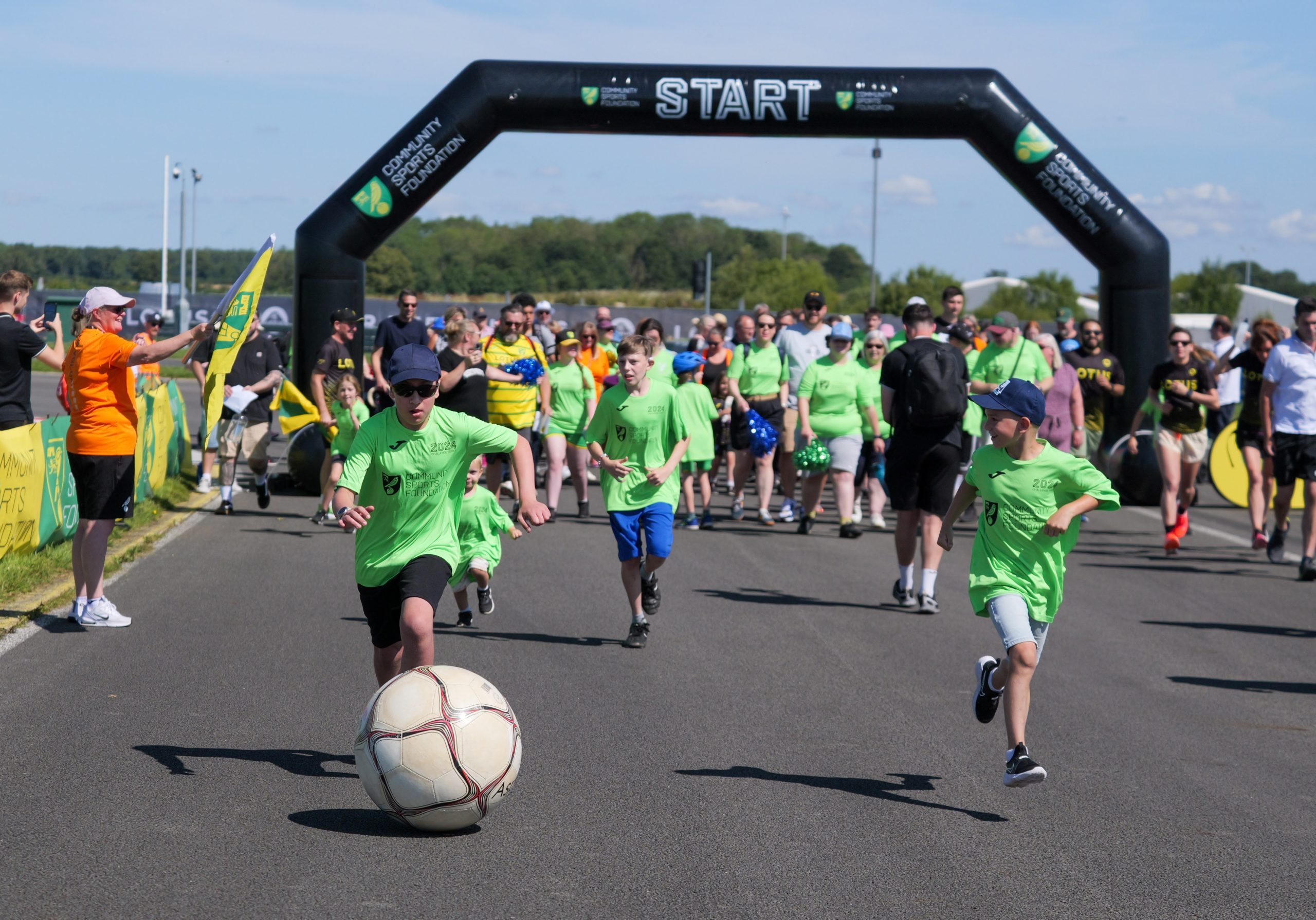Lap Lotus 2024 raises £4,000 | Norwich City Community Sports Foundation